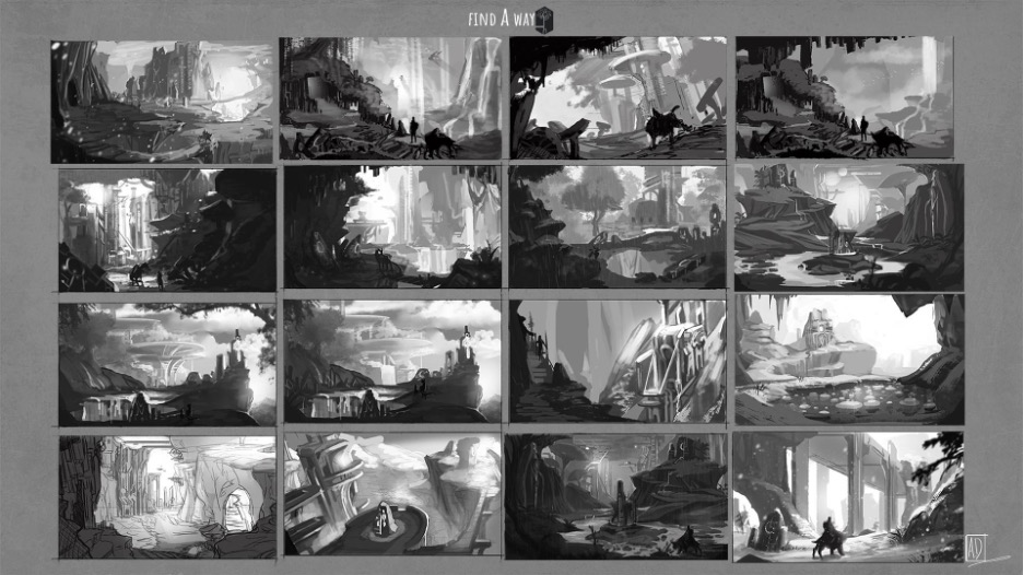 Tricks to Improve Composition in an Environment for Concept Art ...