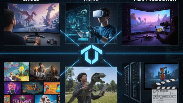 How Unity is Used in Games, AR/VR & Film Production - mages